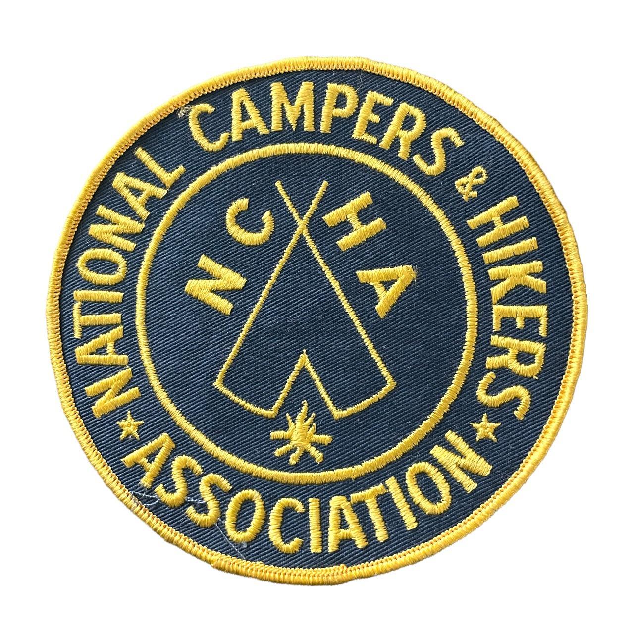 Vintage Outdoorsy Patch National Campers & Hikers... - Depop