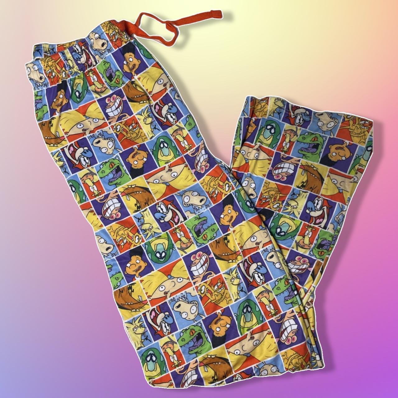 🌈 Nickelodeon Nicktoons pj/lounge pants Brand:... - Depop