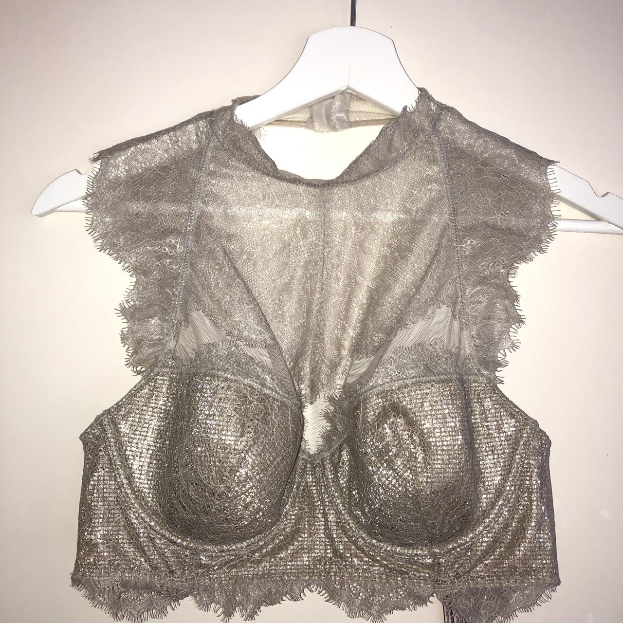 Victoria Secret Corset / Bustier / Bralet Gold /... - Depop