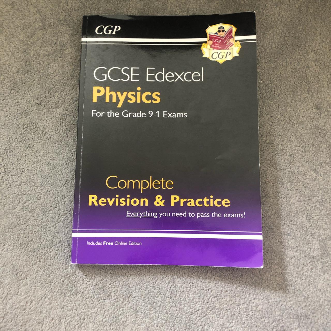 Physics gcse edexcel cpg textbook Great condition... - Depop