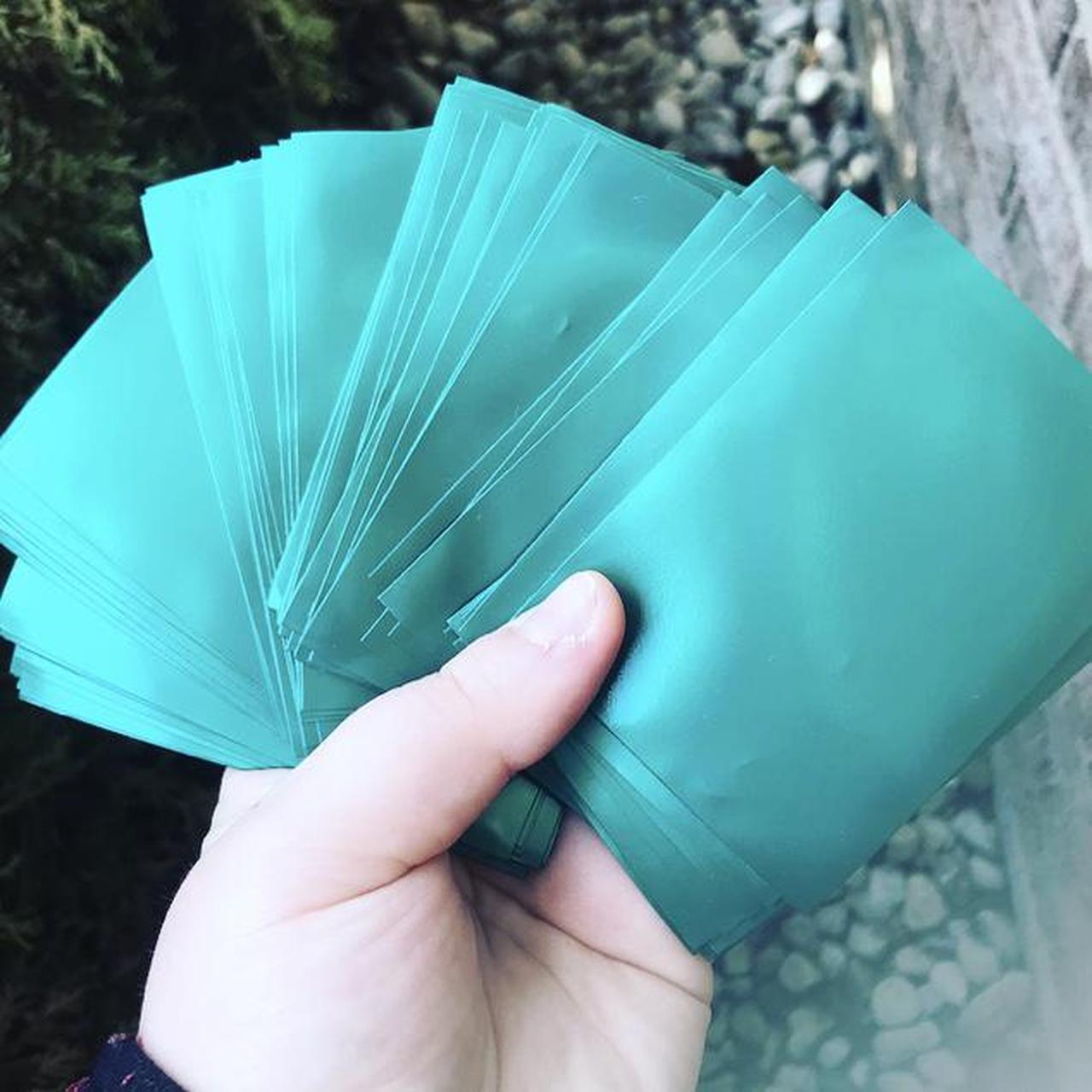 Set of 60 (full deck) metallic green Pokemon card... - Depop