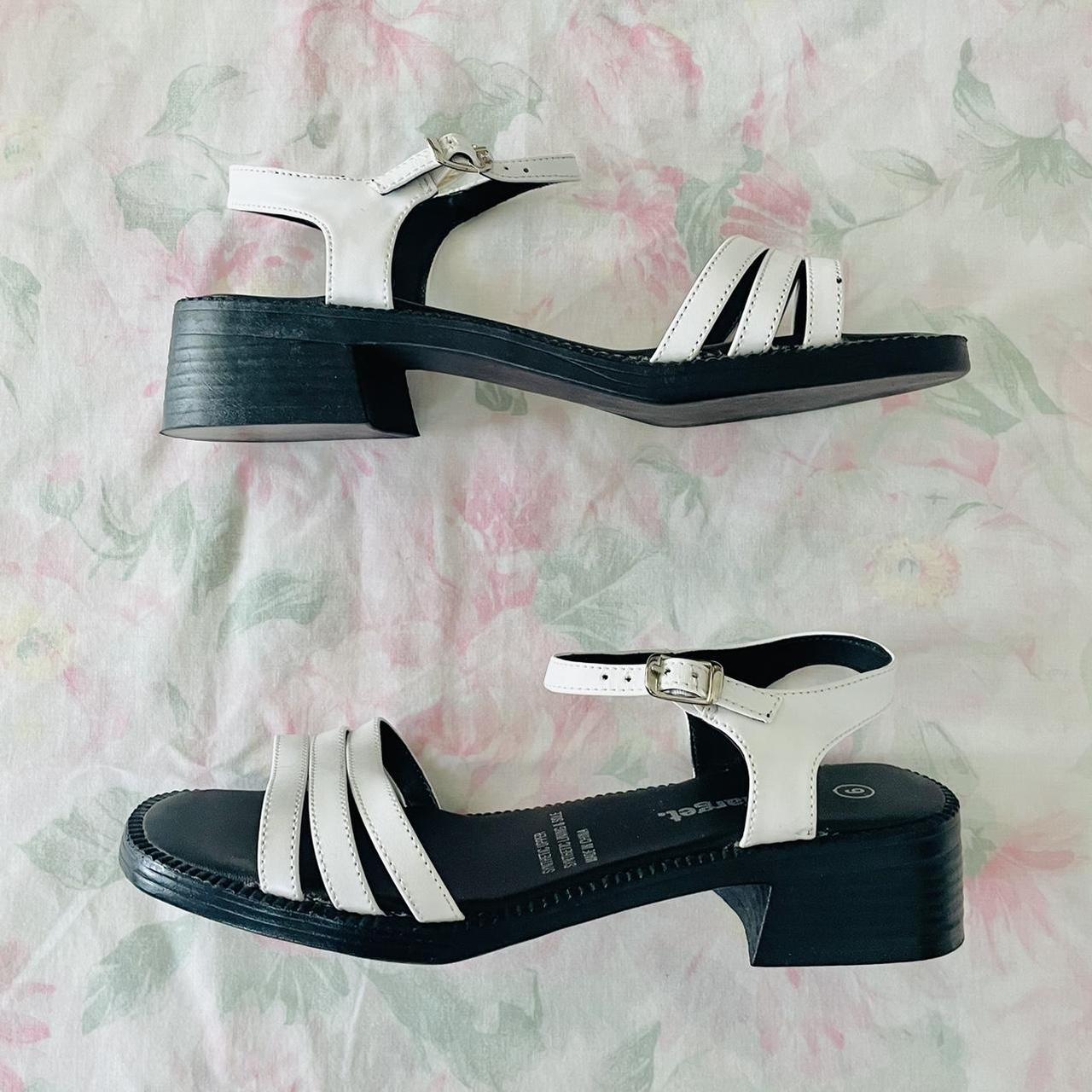 90S GIRLY 90's Target white non leather casual... - Depop