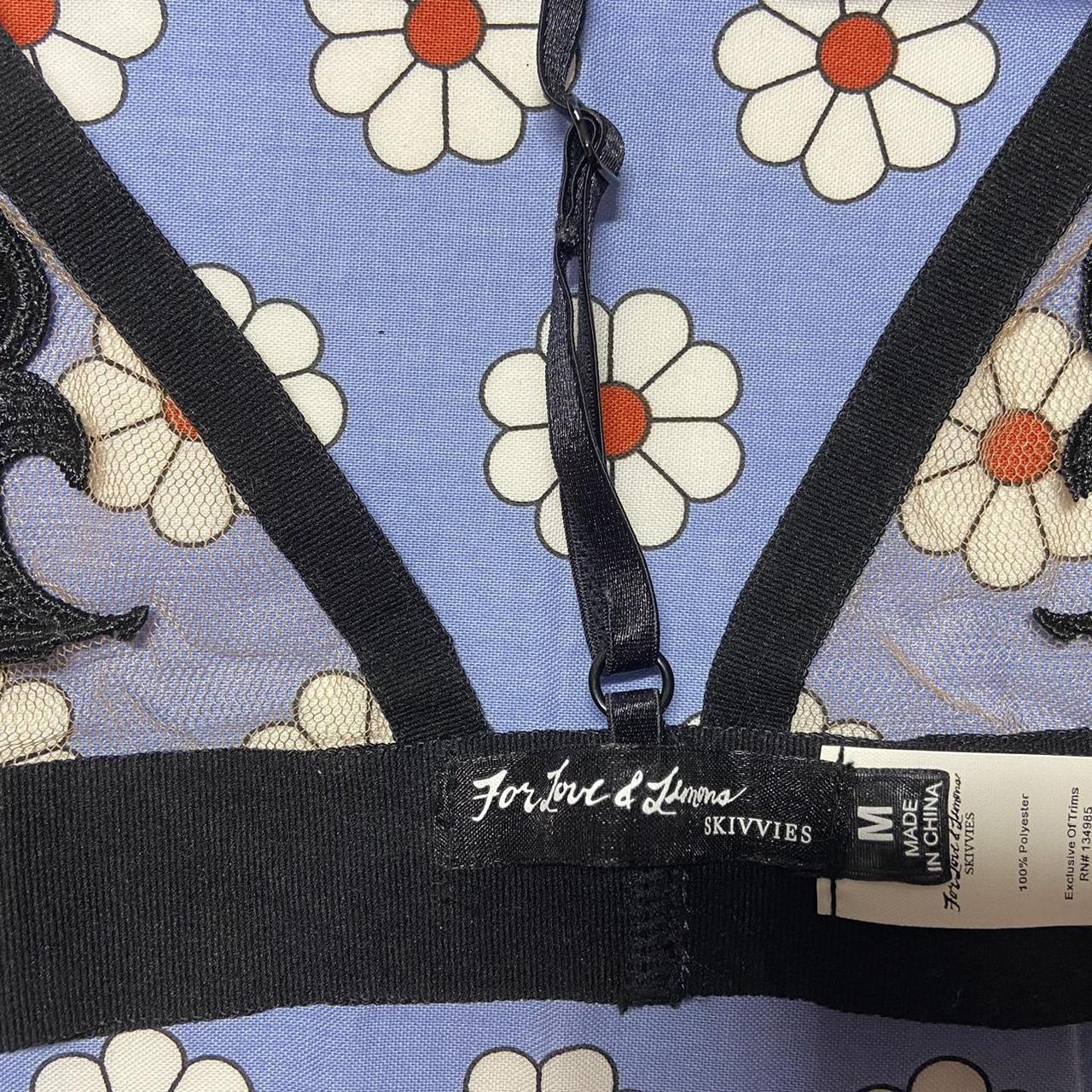 For Love and lemons X SKIVVIES bralette mesh with... - Depop