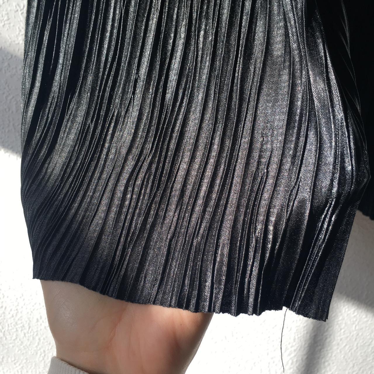 Black pleated culottes from New Look. Hardly worn,... - Depop