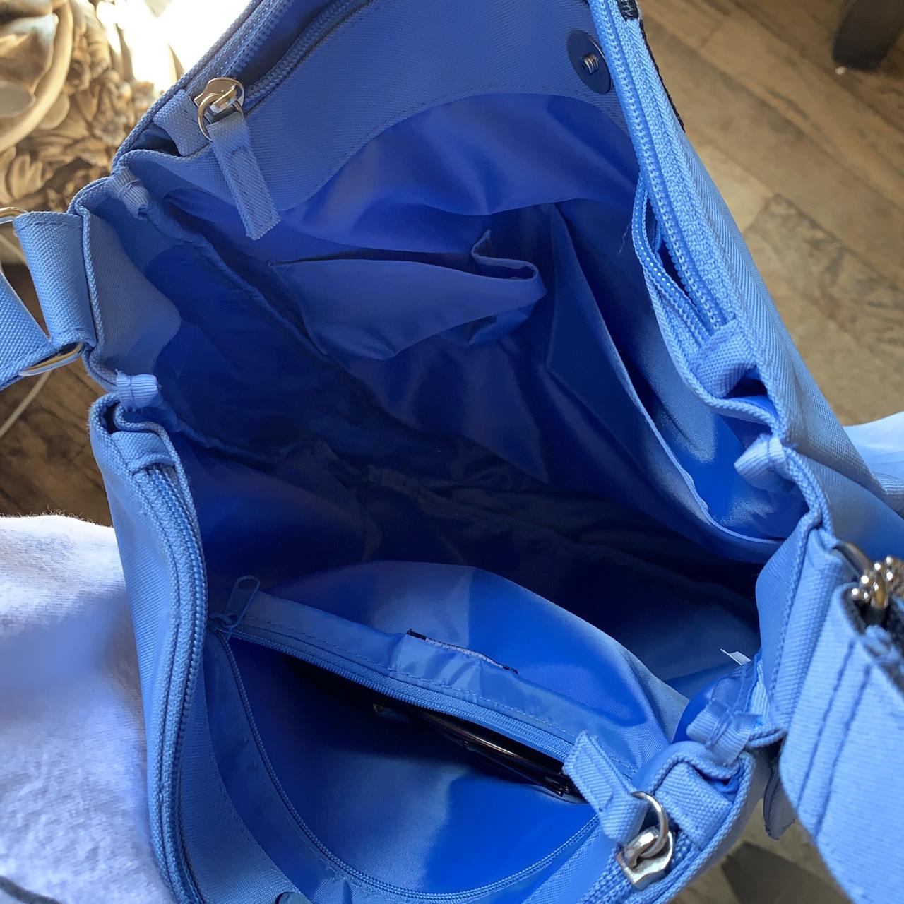 Cute Blue Cross Body Bag such a staple for... | Depop