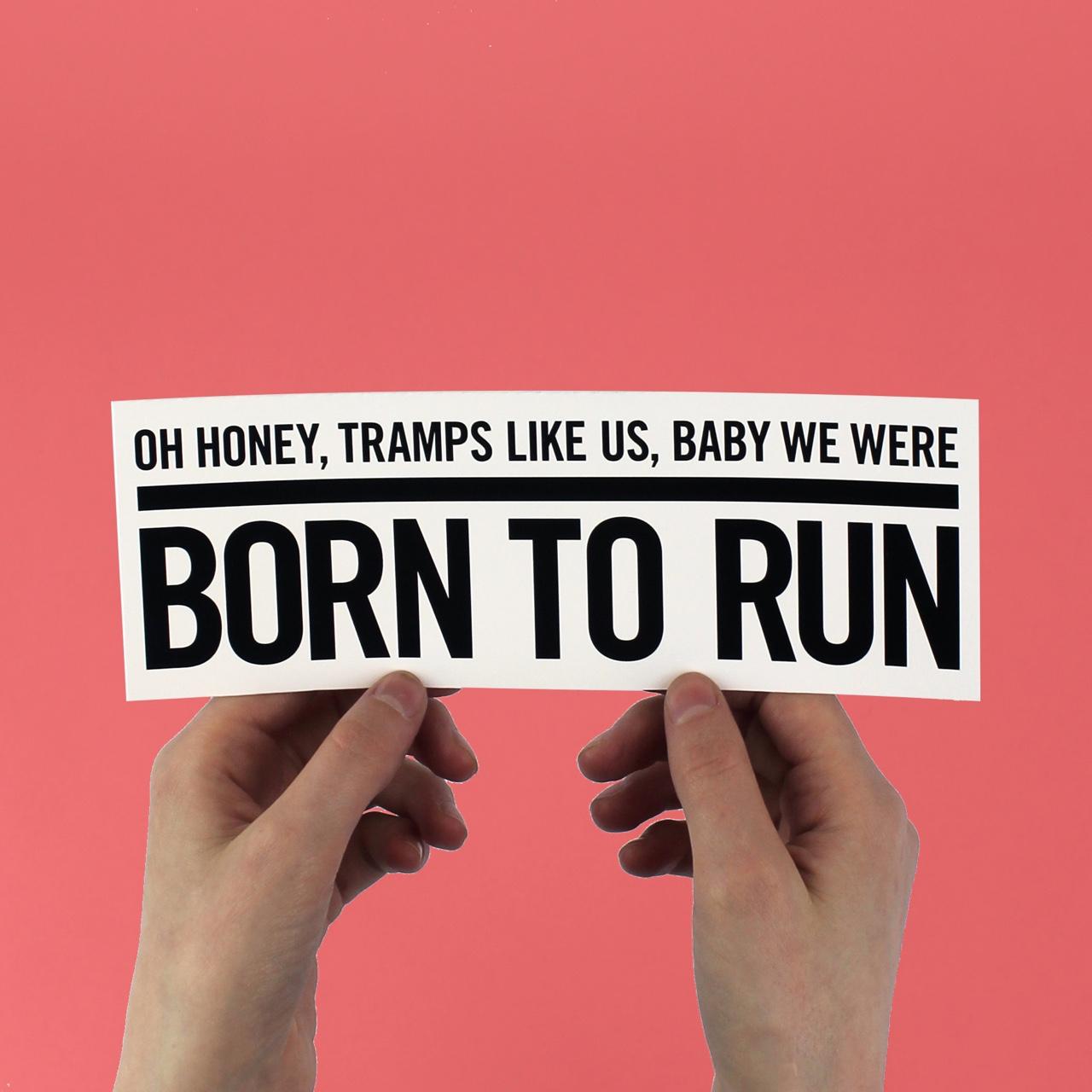 Bruce Springsteen sticker! Born to run! Perfect for... - Depop