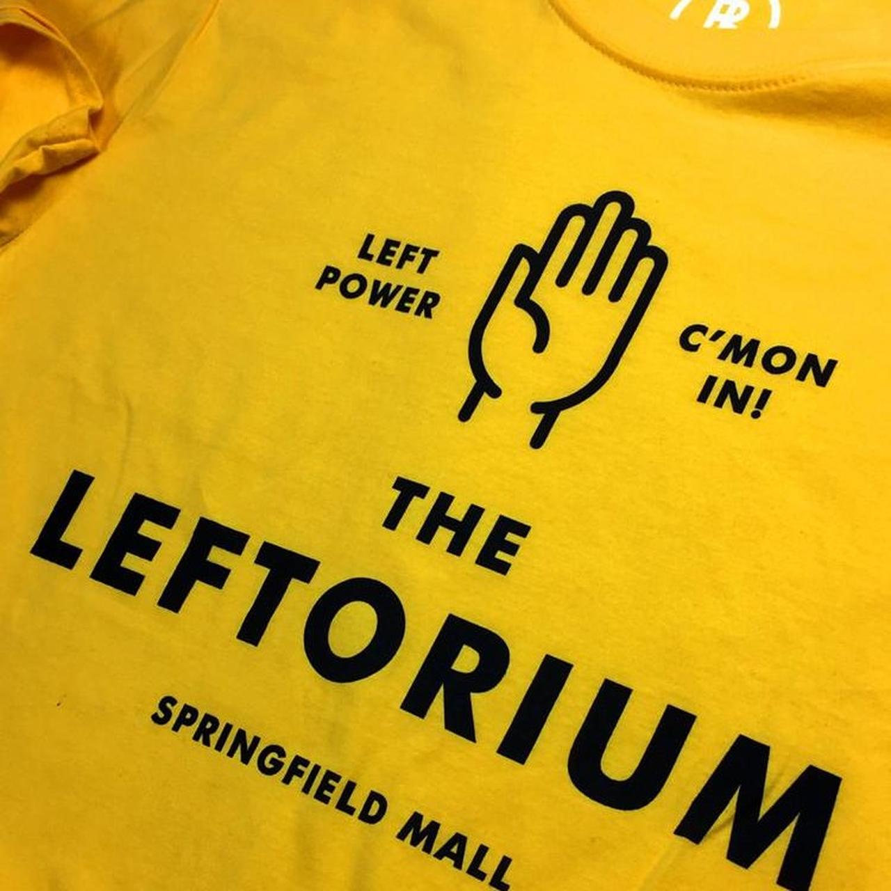 The Leftorium T-Shirt Left Power! Inspired by Ned... - Depop