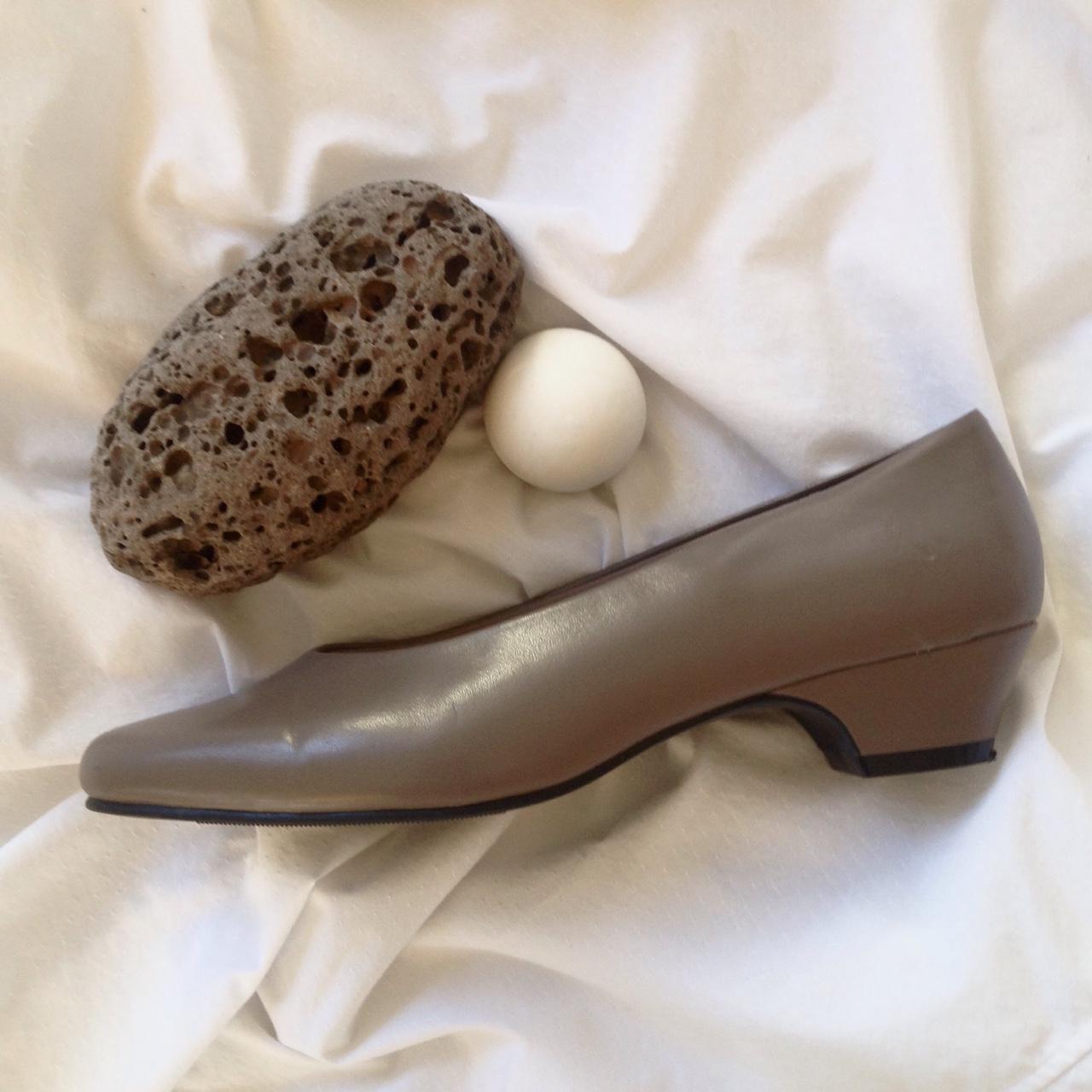 Stone colored princess slipper pumps. Comfortable,... - Depop