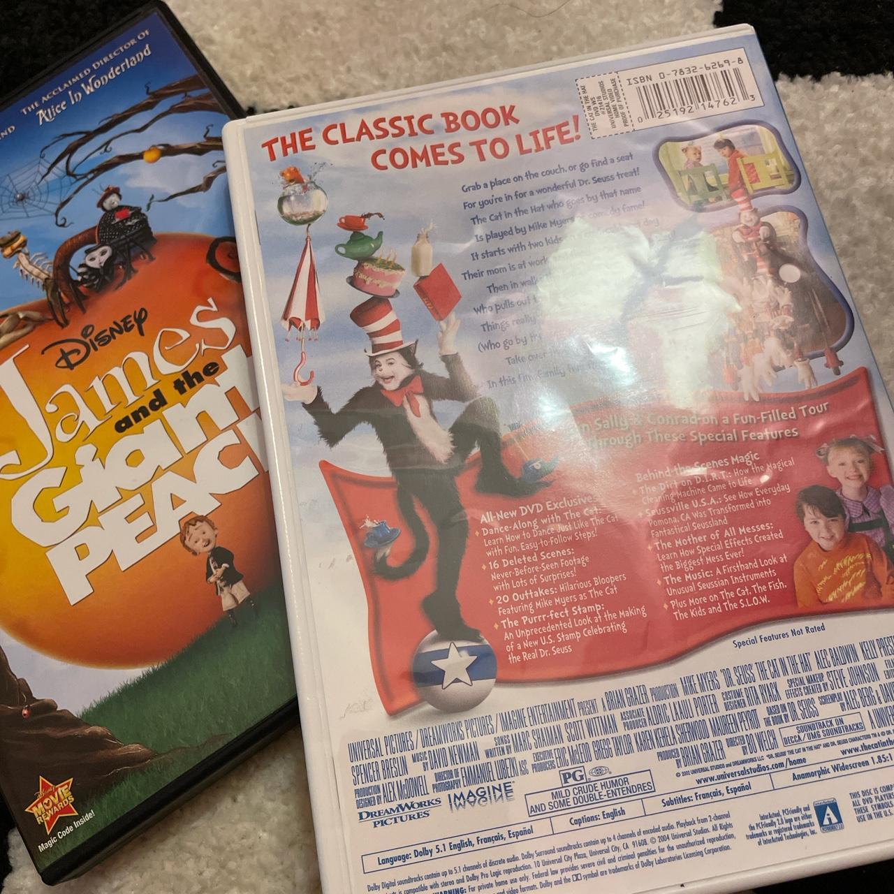 Y2K throwback DVD 📀 bundle #23 Cat 🐱 in the Hat &... - Depop