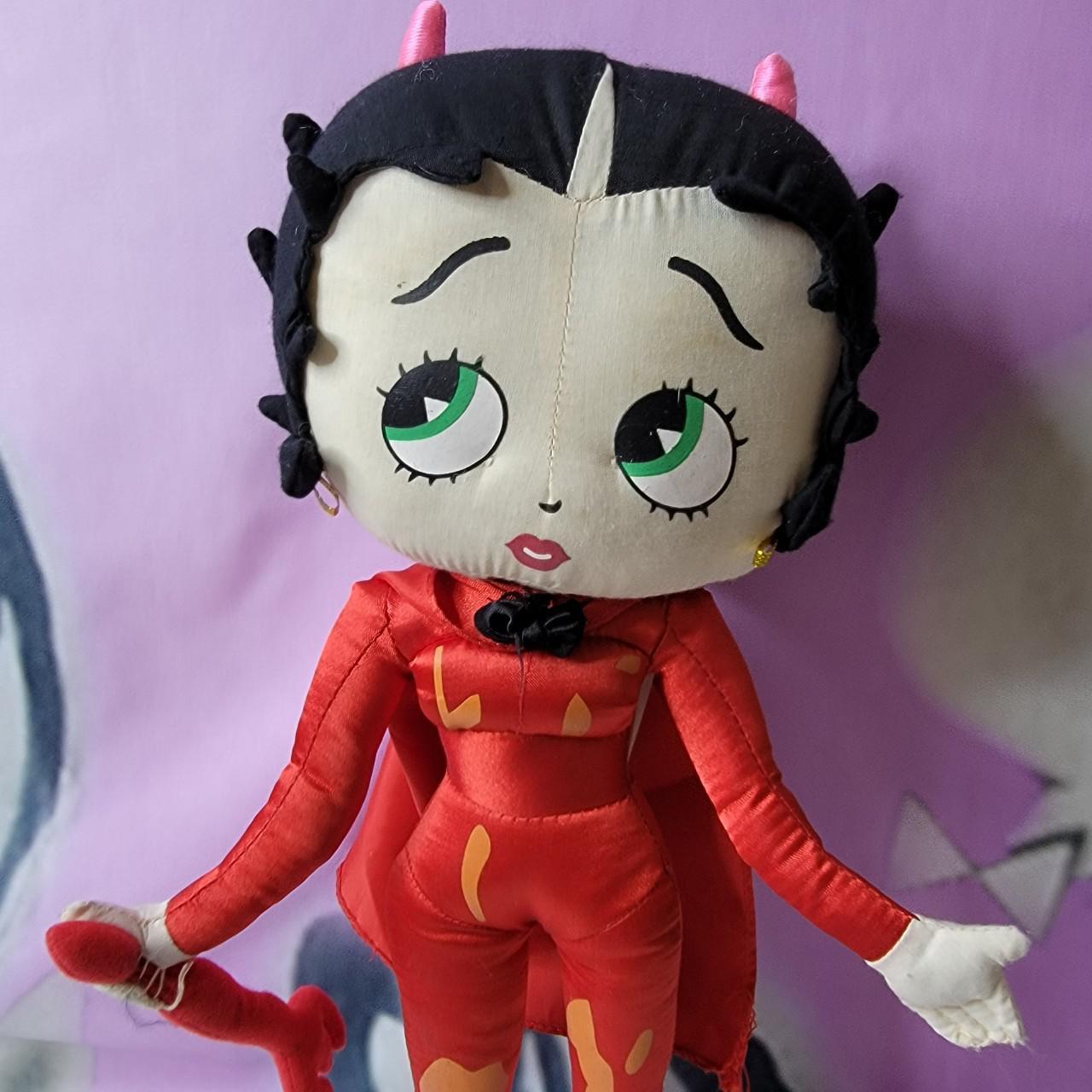 Red Devil Betty Boop Plush Doll Collectable 16"... - Depop