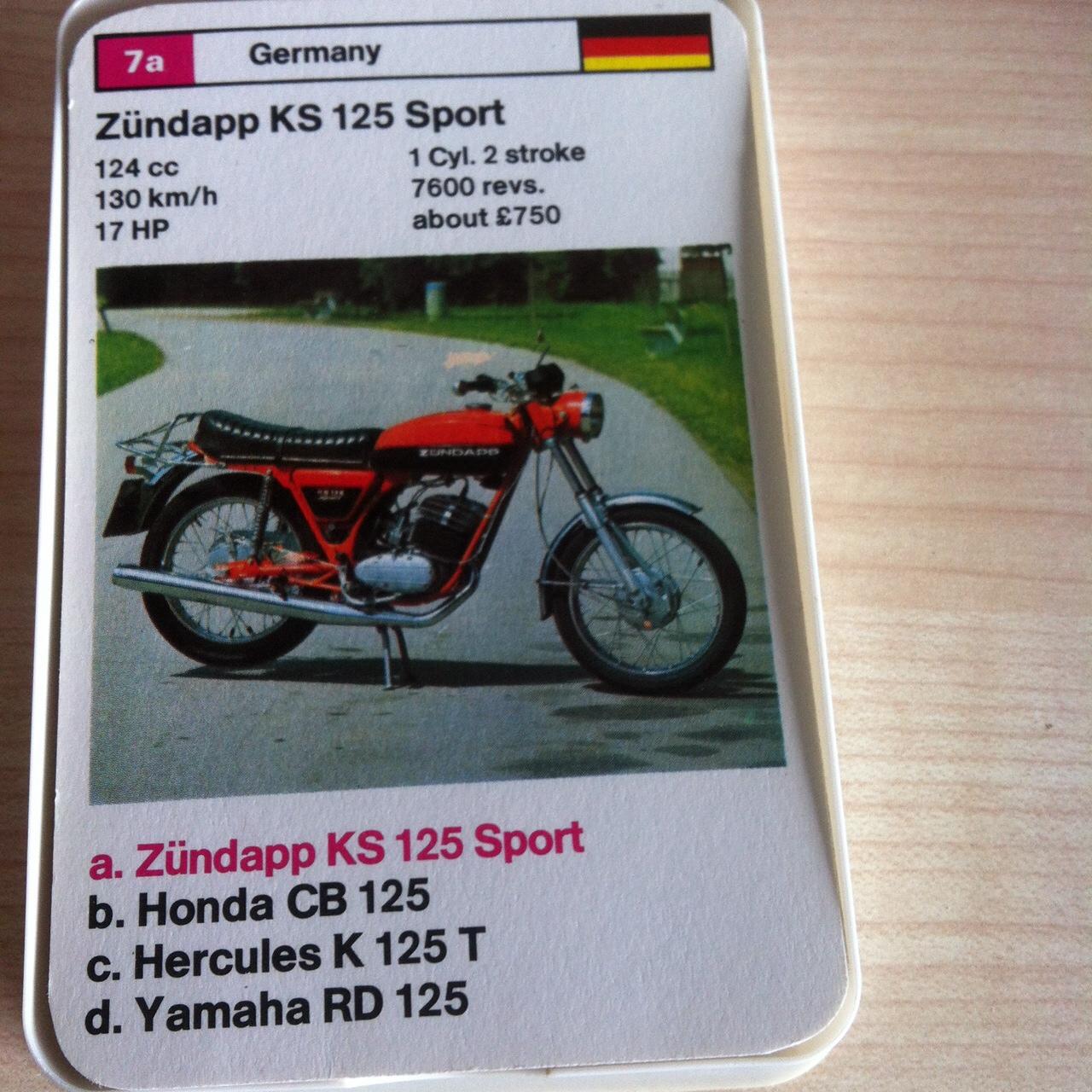 Top trumps motor cycles from the 70s great cards... - Depop