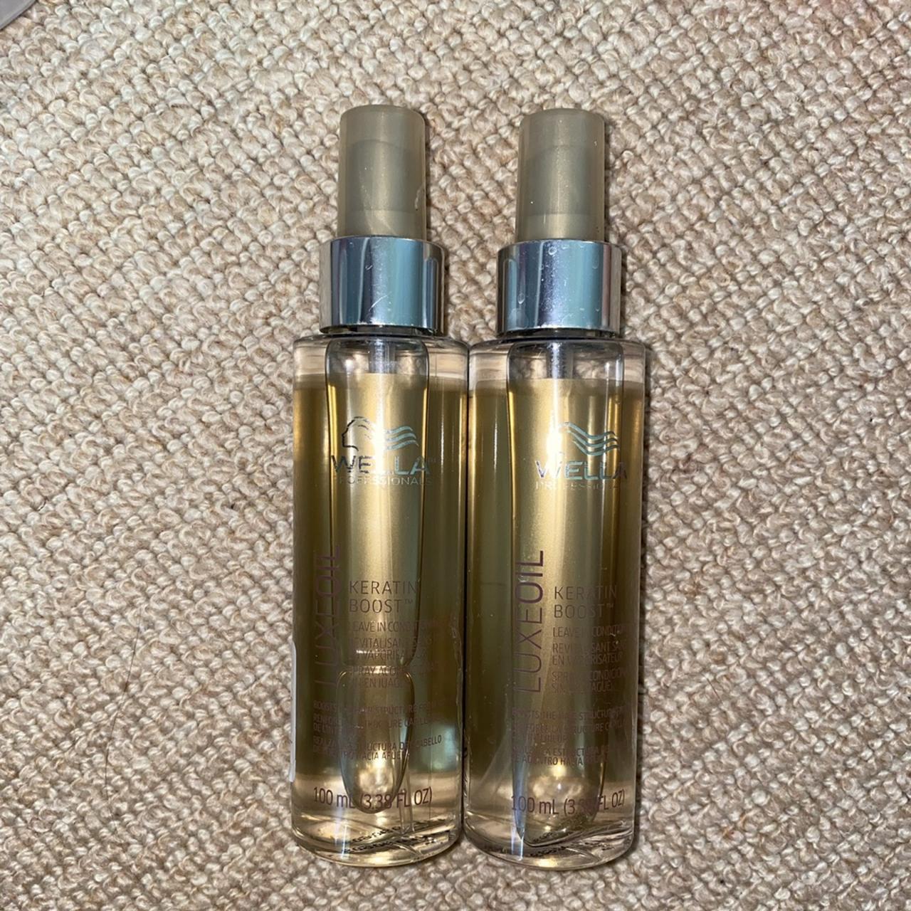 2 x lots of keratin boost wella spray. Both for £10,... - Depop