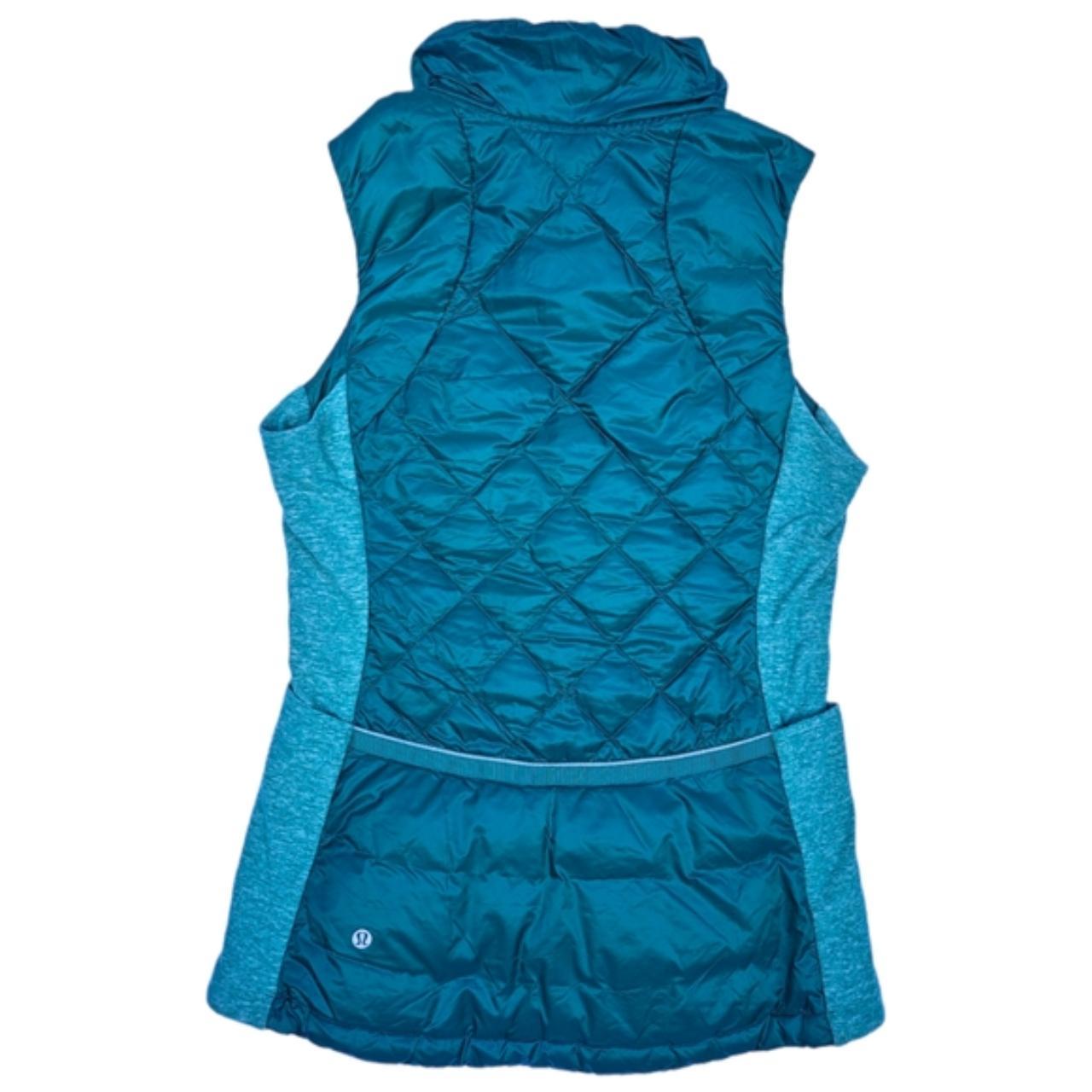 Down for a Run Athletic Quilted Puffer Vest Very... - Depop