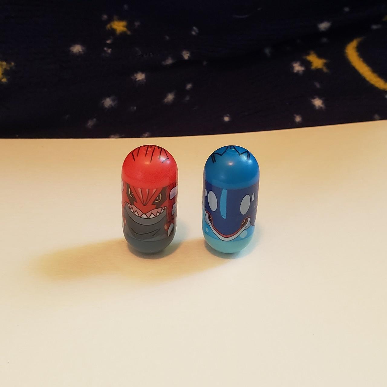 Pokémon Mighty Beanz Groudon and Kyogre Selling both... - Depop