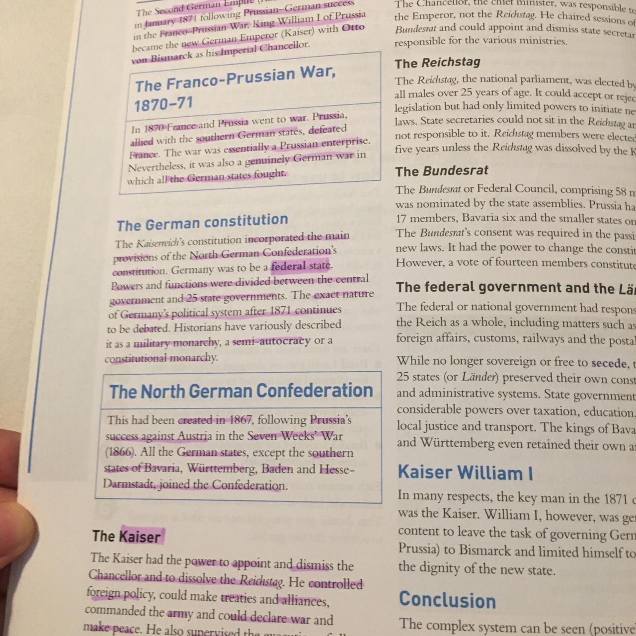 Edexcel A Level History Germany 1871-1990 (united,... - Depop
