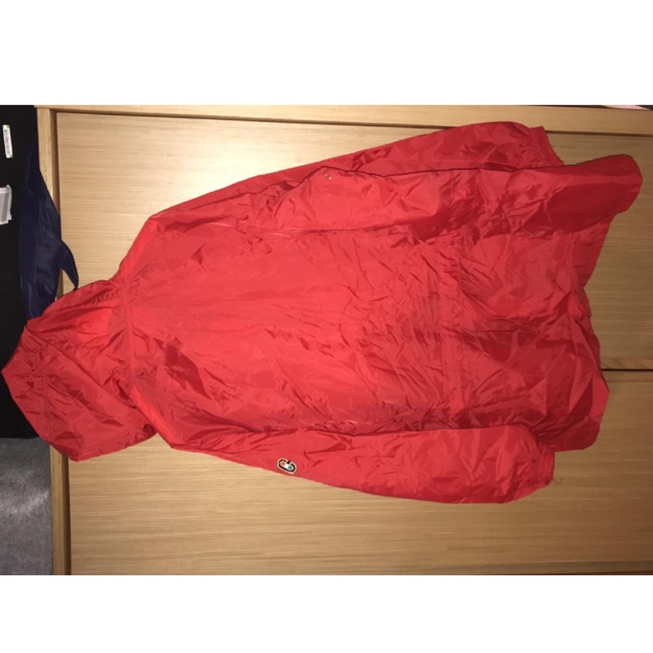 Vintage red nylon Campri cagoule jacket Campri... - Depop