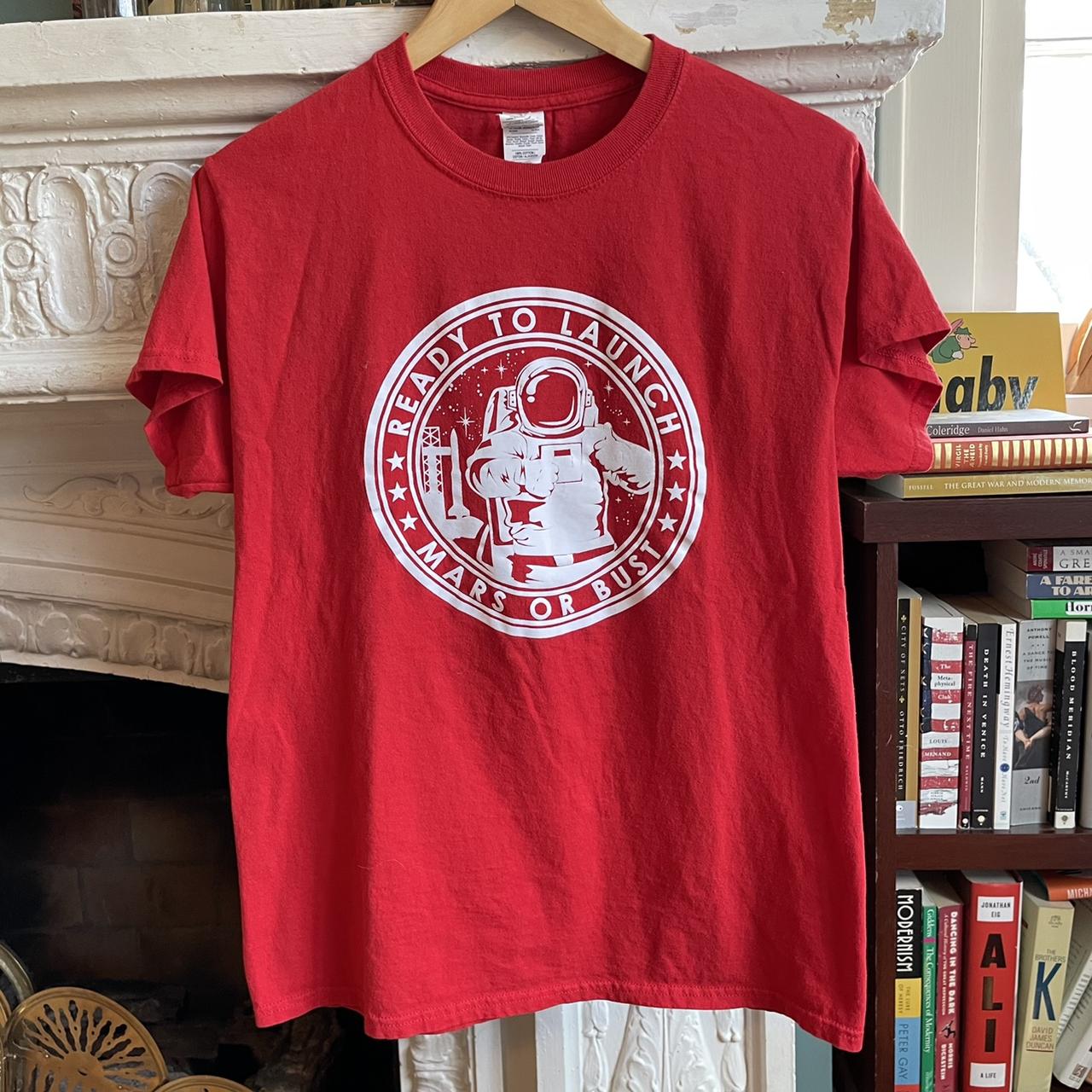 Mars or Bust tee. Shirt is Ready to Launch. Perfect... | Depop