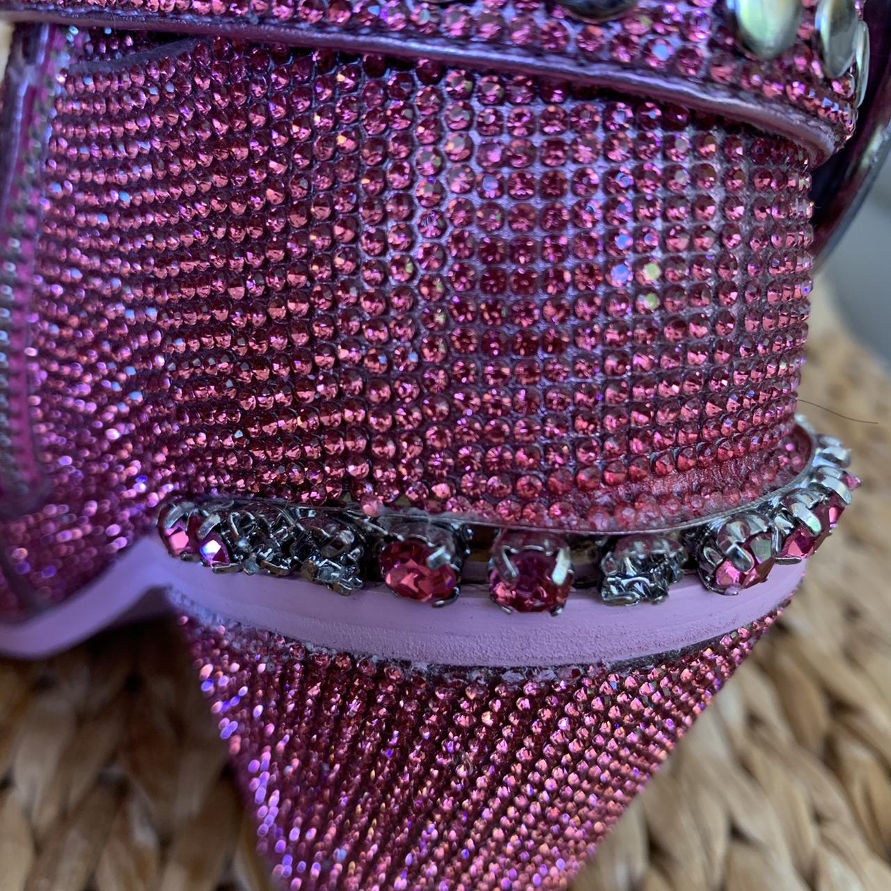 Pink Rhinestone Western Cowboy Boots Wow!!!... - Depop