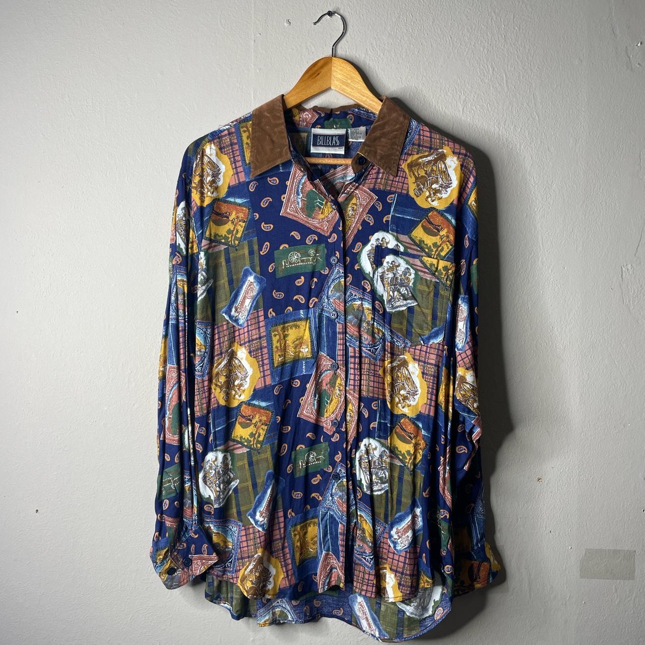 Vintage 90s button down - Depop