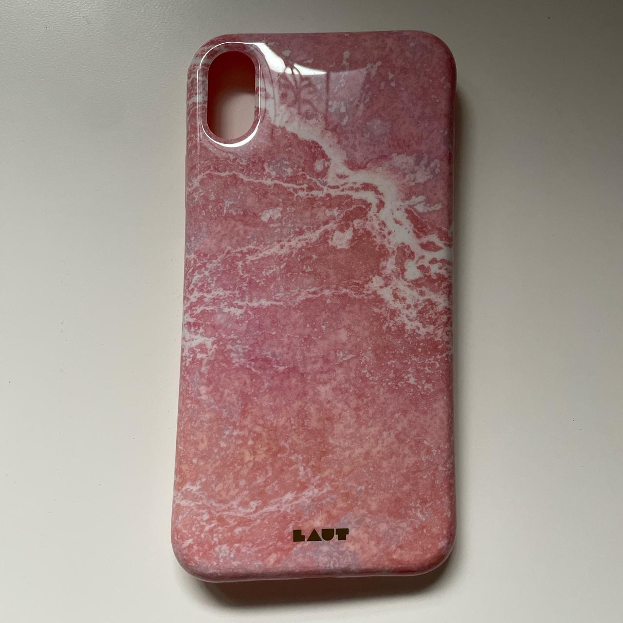 Pink Marble XR Phone Case - Rarely Used - I no... - Depop
