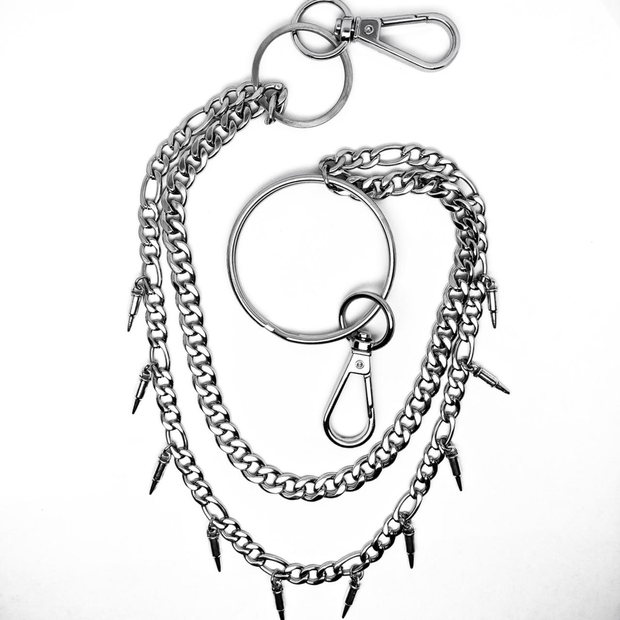 O Ring Bullet Jean Chain Chain with the bullets... - Depop