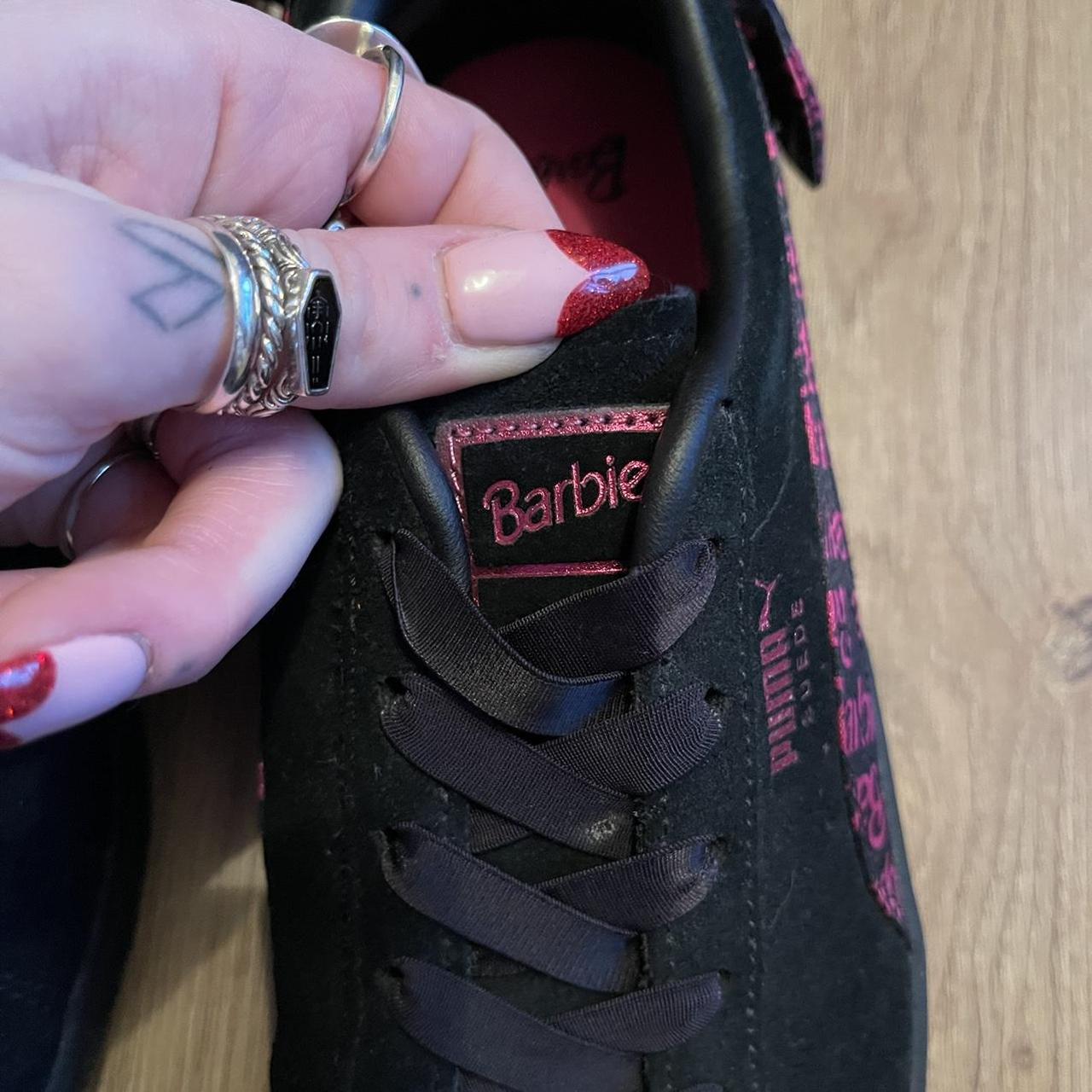 Barbie x Puma Limited Edition Suede trainers U.K.... - Depop