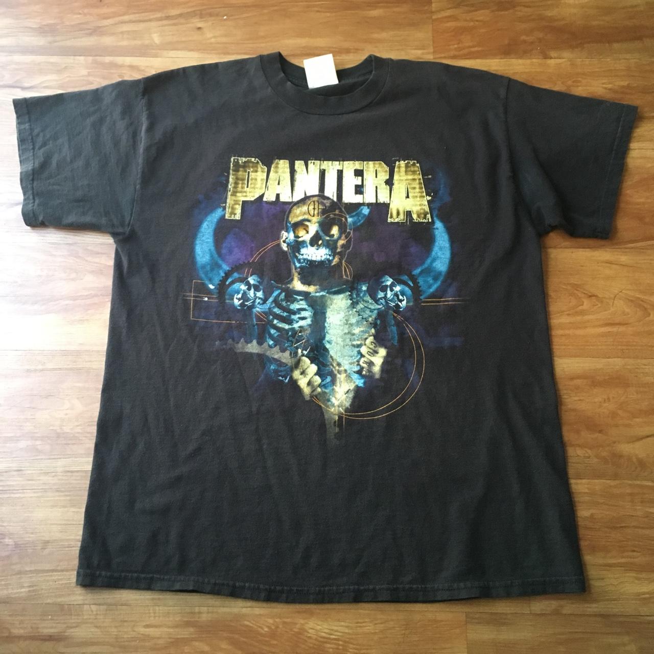 Rare vintage 2000 pantera shirt , Metallica , Iron... - Depop
