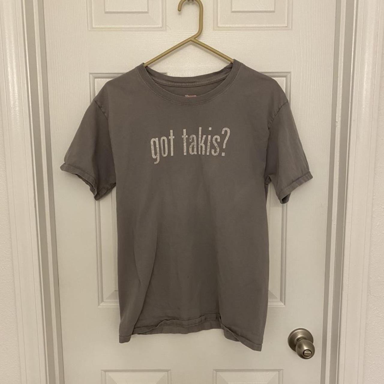 "got takis?" gray t-shirt! in size medium and in... - Depop