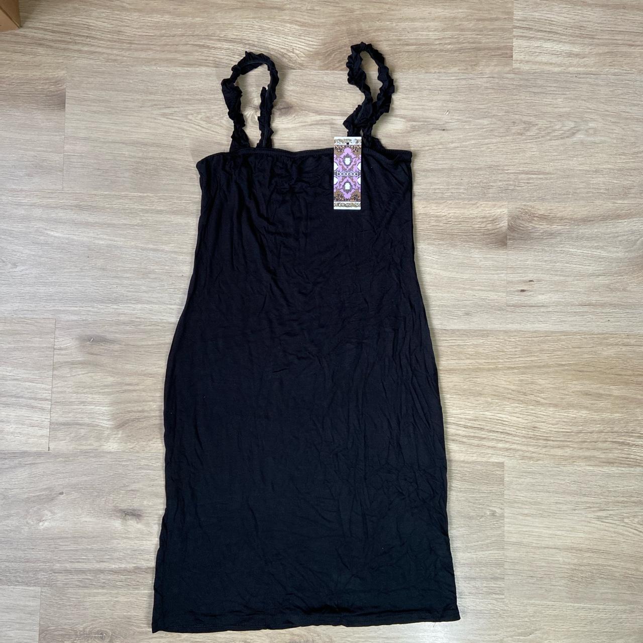 Boohoo Women's Black Dress | Depop