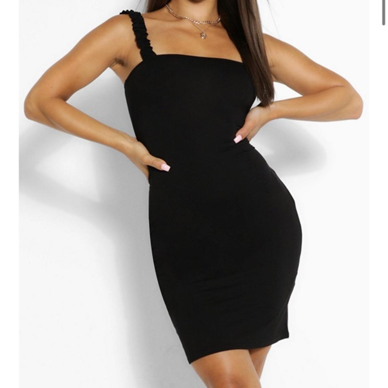 Boohoo Women's Black Dress | Depop