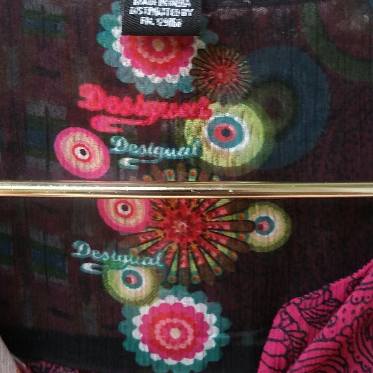 Desigual blouse (Spanish brand) very funky patterns,... - Depop