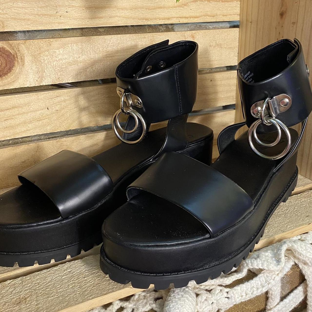 Original UNIF platform BDSM sandals Circa 2014 100%... - Depop