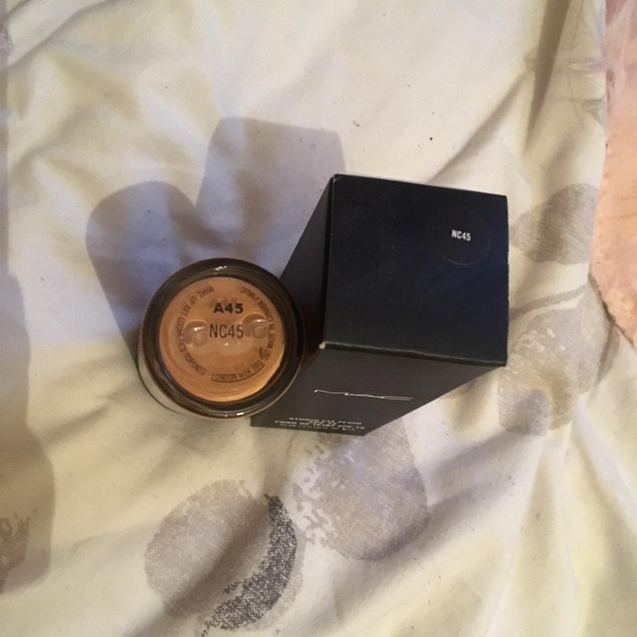 Mac Studio Fix Fluid foundation Shade NC45, brand... - Depop