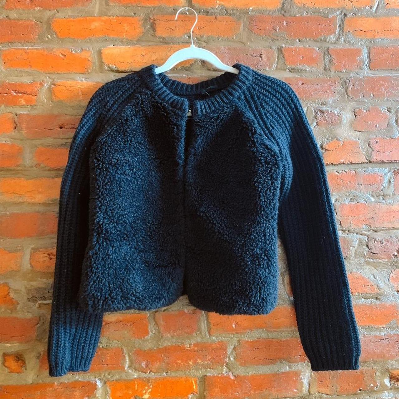 Y2K Furry Sweater by Stile Benetton Fun furry... - Depop