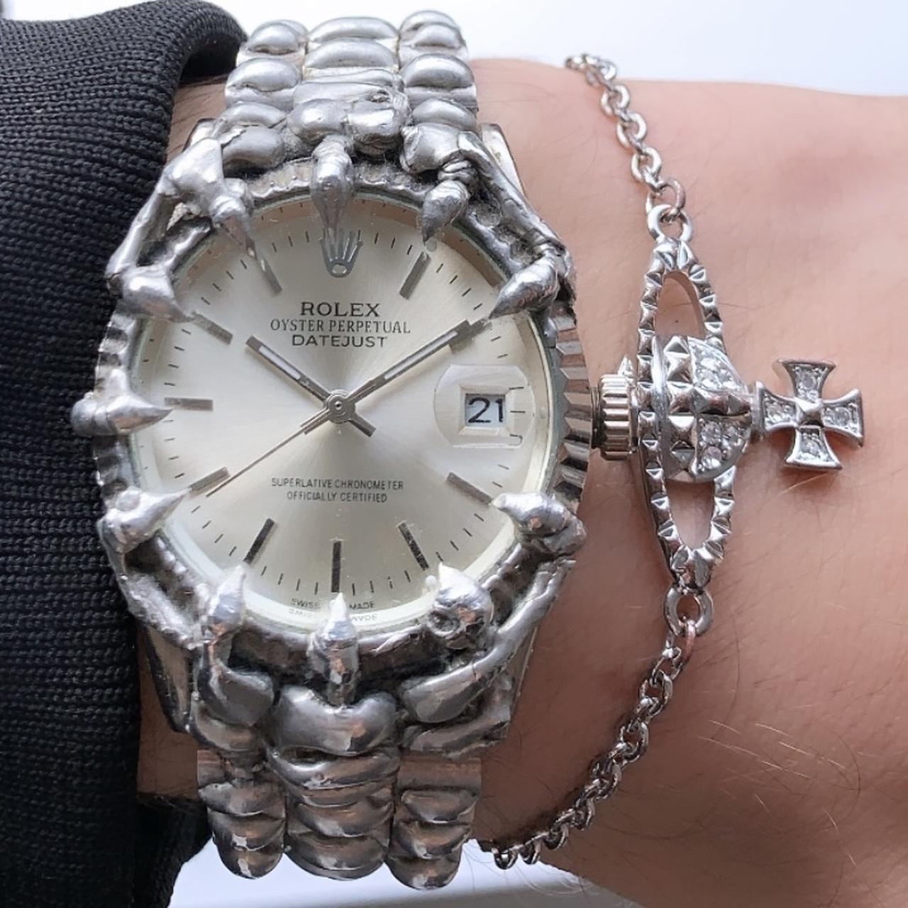 alabaster industries rolex watch this beauty is no... - Depop