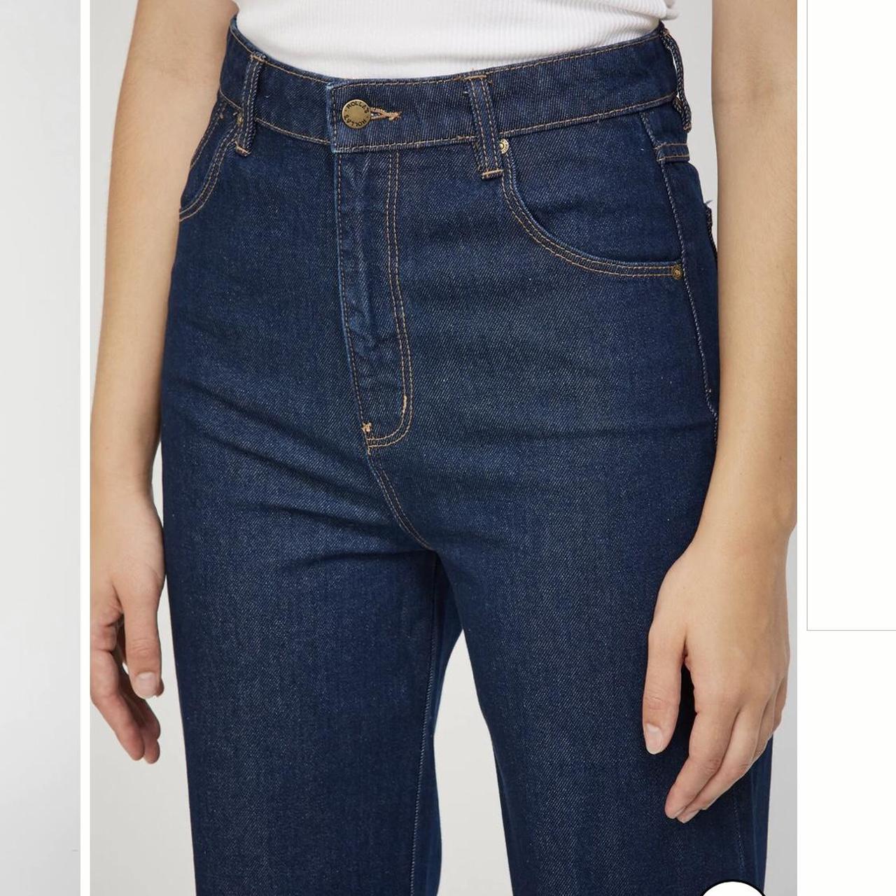 Rollas Heidi high rise loose straight jeans Only... - Depop