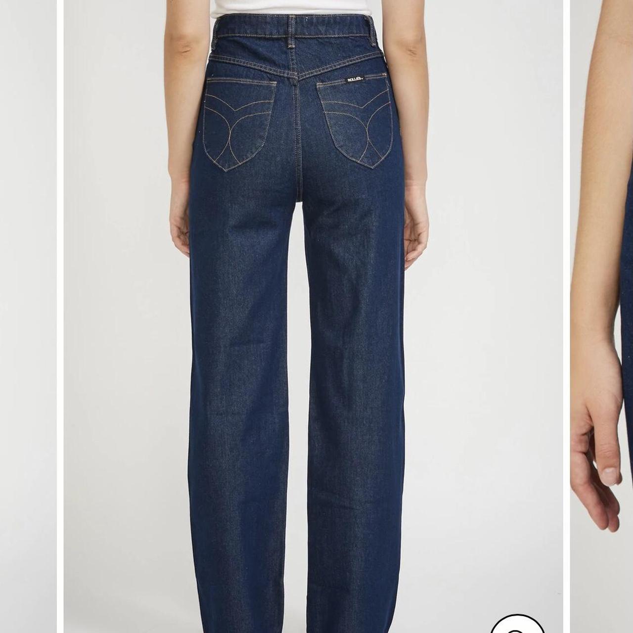 Rollas Heidi high rise loose straight jeans Only... - Depop