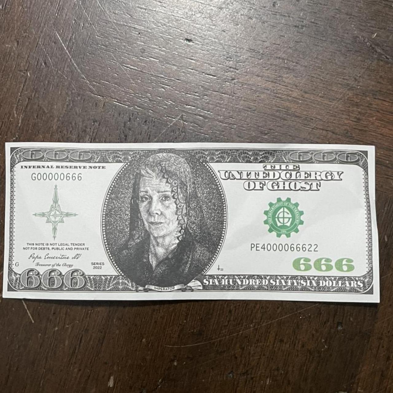 Ghost Band Money Bills - Mummy Dust Dollar Bill -... - Depop