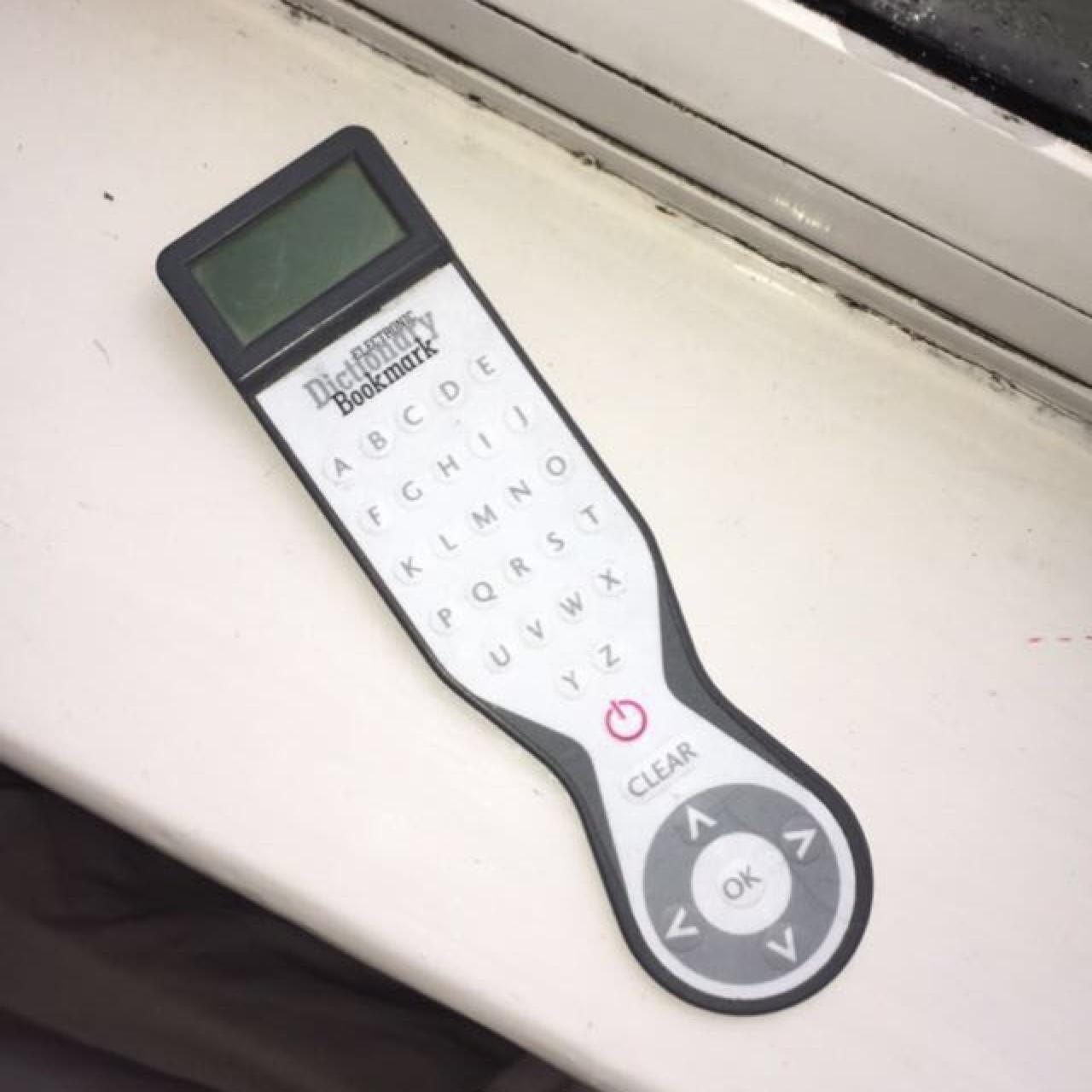 Electronic dictionary bookmark- just type in a word,... - Depop