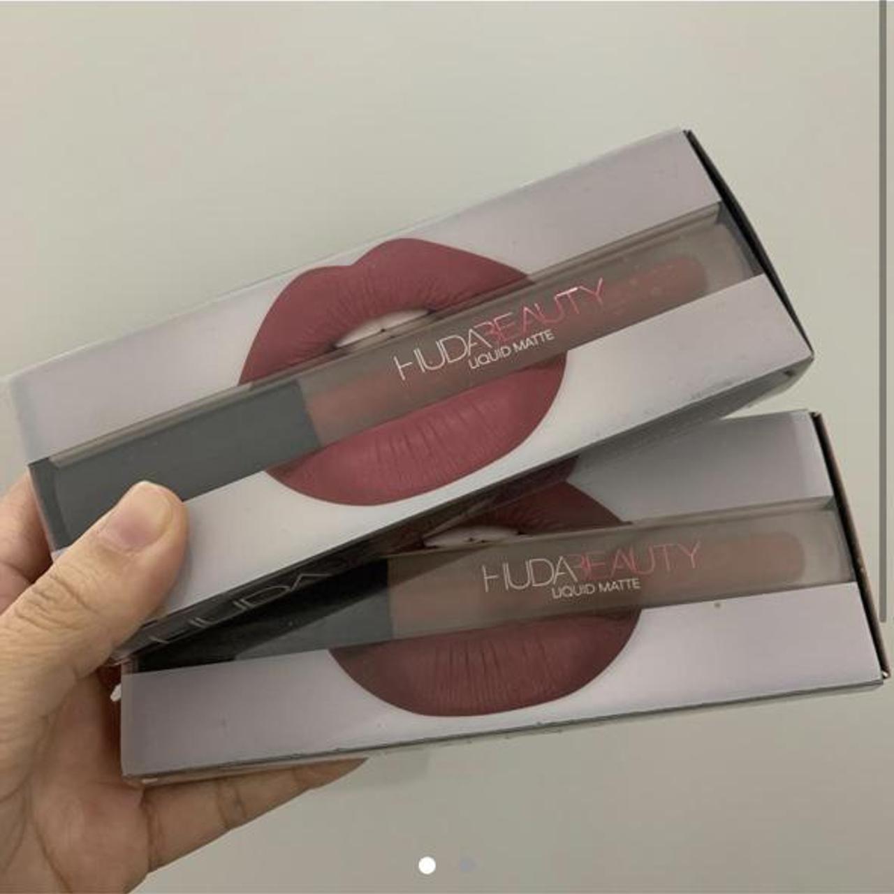 Genuine Huda Beauty matte liquid lipsticks Shade... - Depop