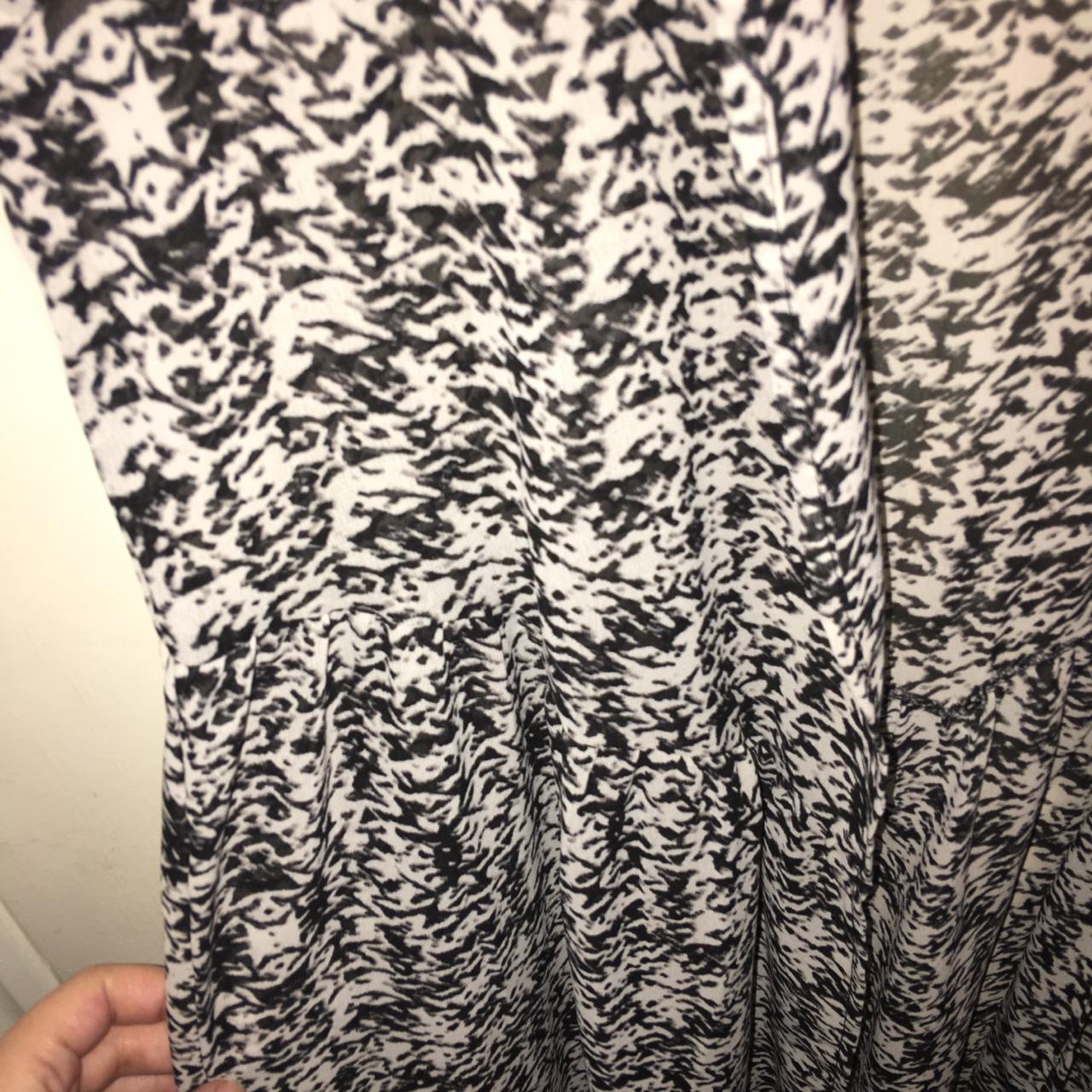 Very pretty long floaty mesh sleeveless jacket, tag... - Depop