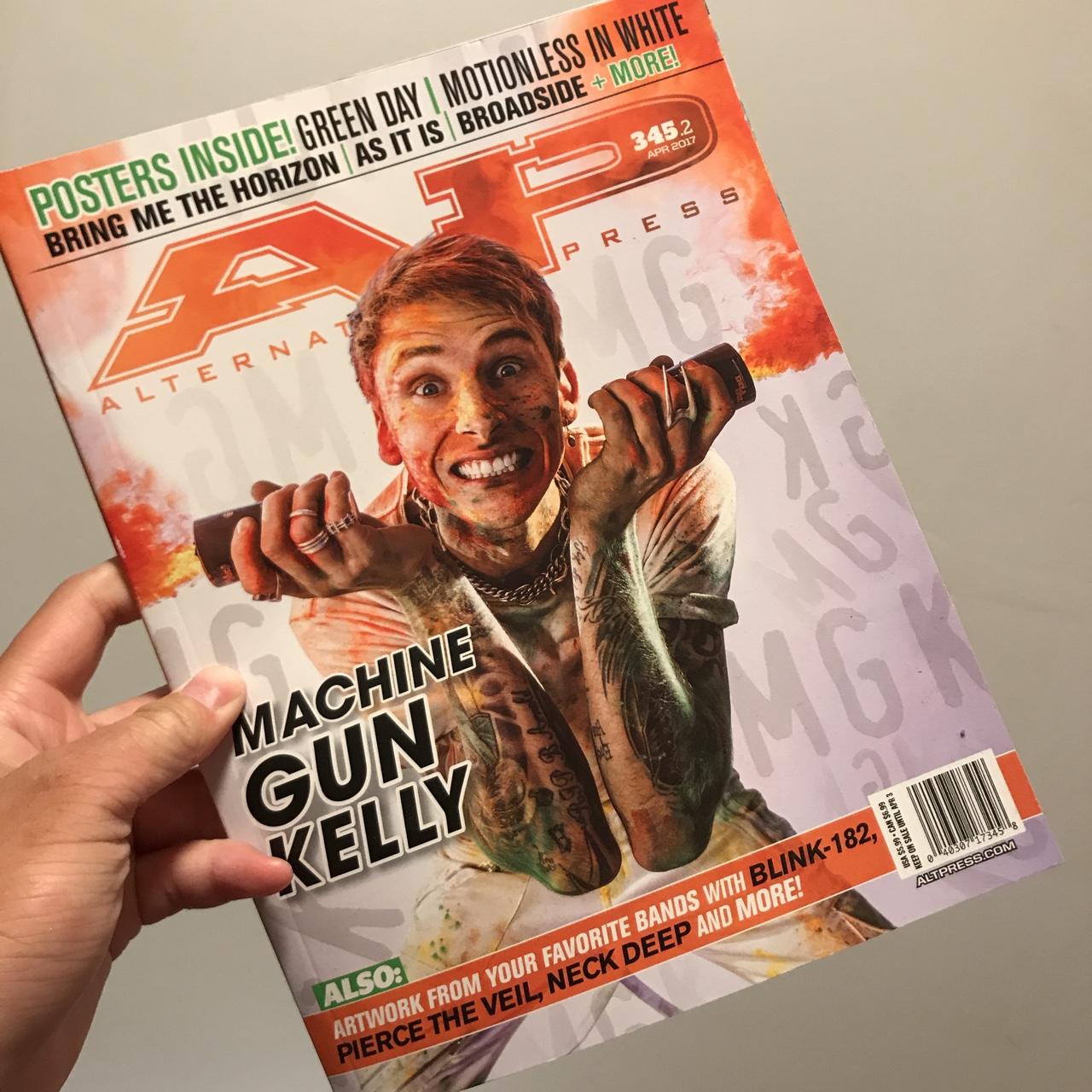 Alternative press machine gun Kelly MGK Ask for... - Depop