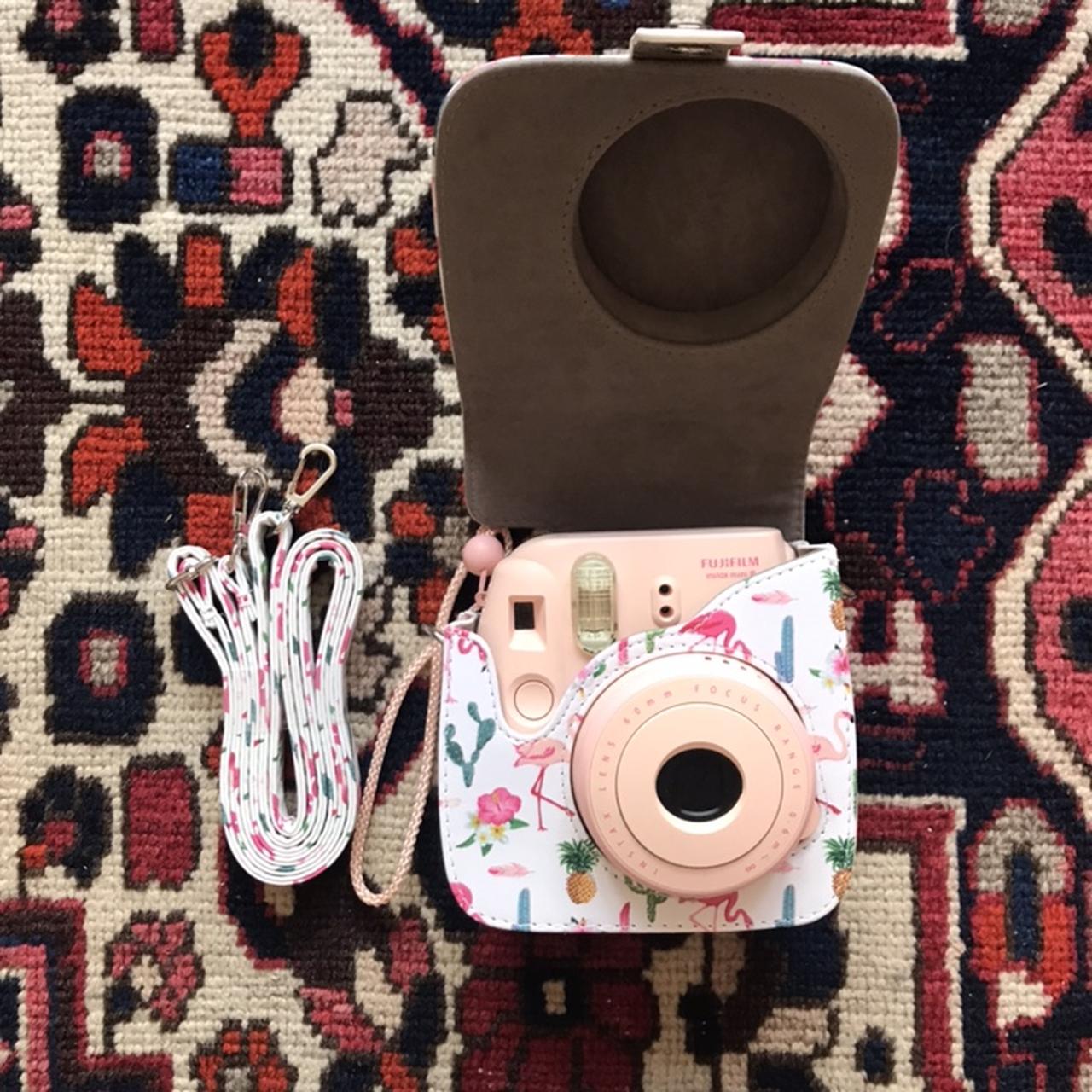 Instax mini 8/9 cases. Brand new. Comes with strap. - Depop