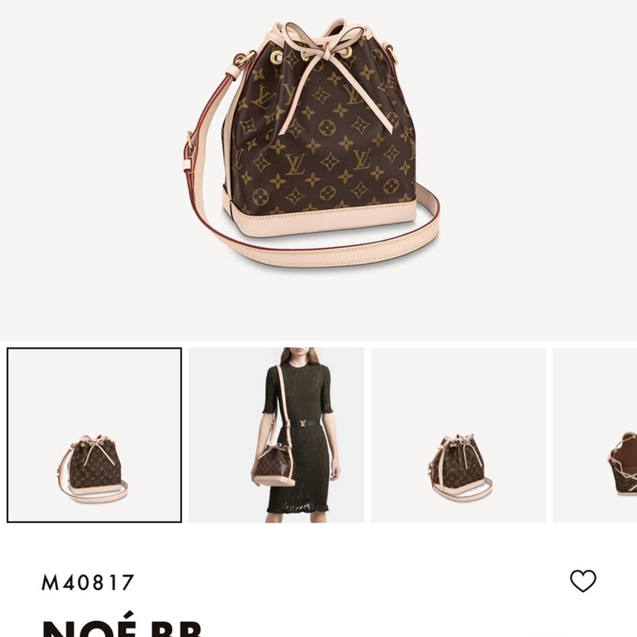 Brand new in box Louis Vuitton Noe BB with receipt - Depop