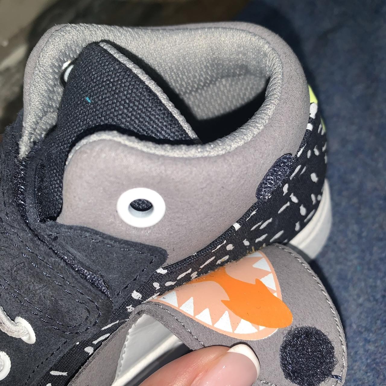 Clark shark trainers Worn twice but still in... - Depop