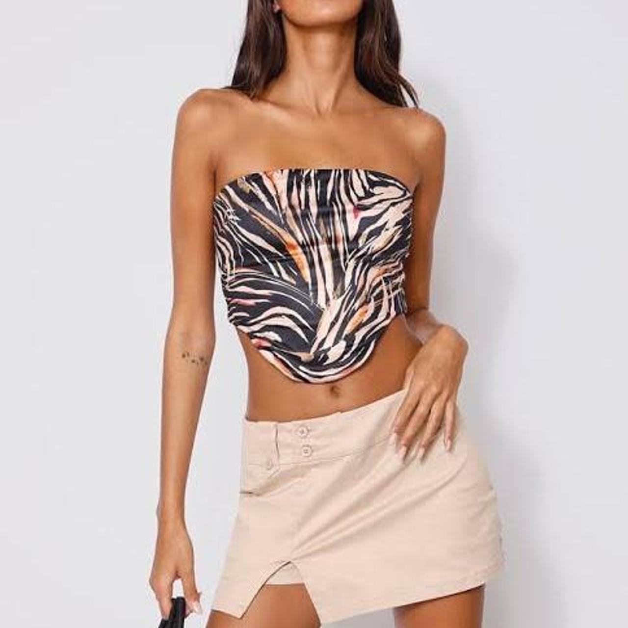 - Tigermist Zephyr Tube Top (XS) and Kittie Skort... - Depop