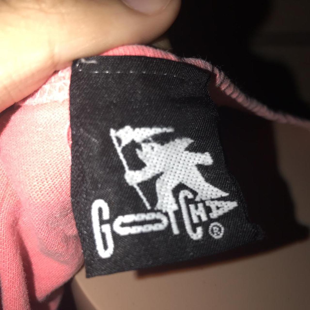 Gotcha Men's Orange and Pink Vest | Depop