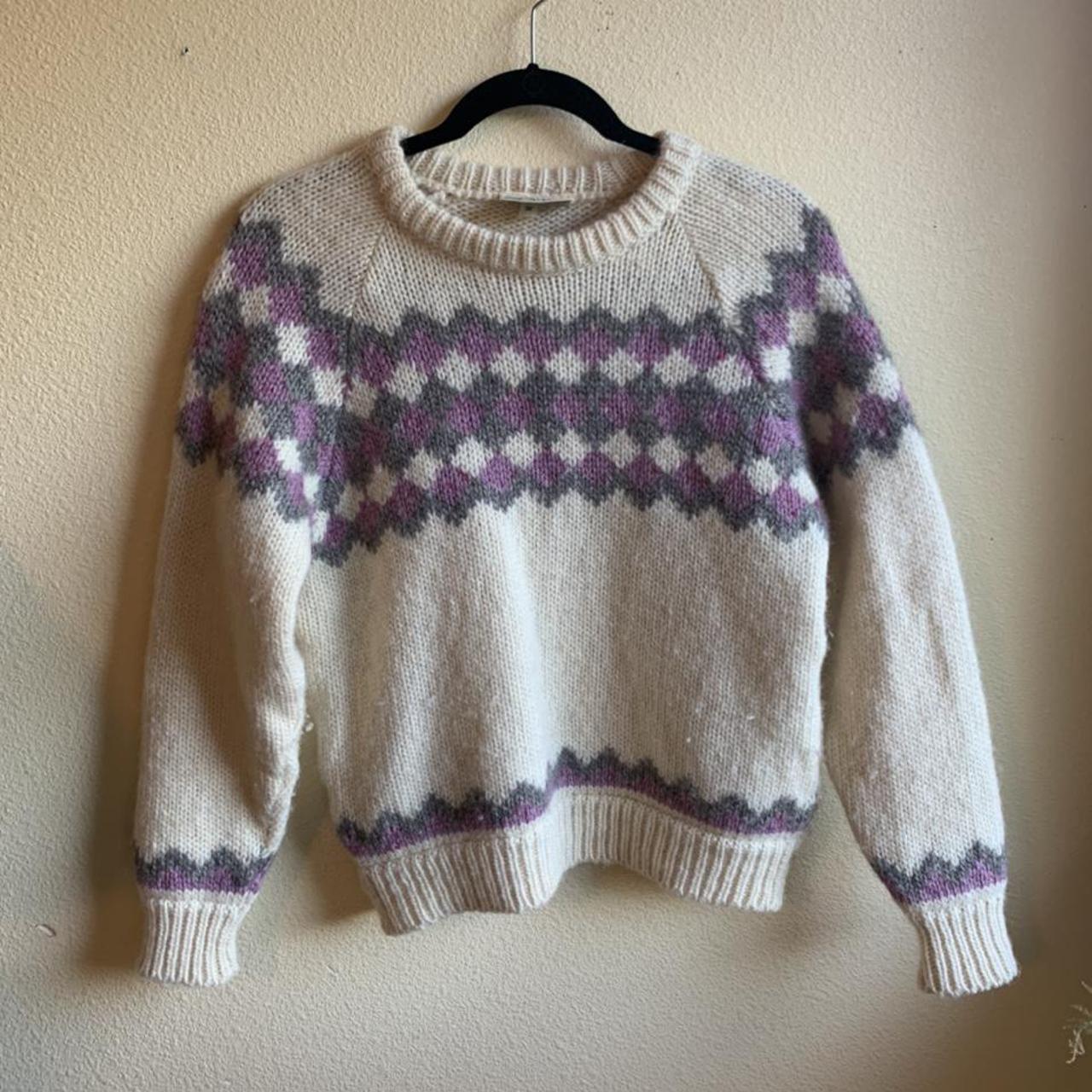 Ireland Irish wool sweater. Such a warm cozy sweater... - Depop
