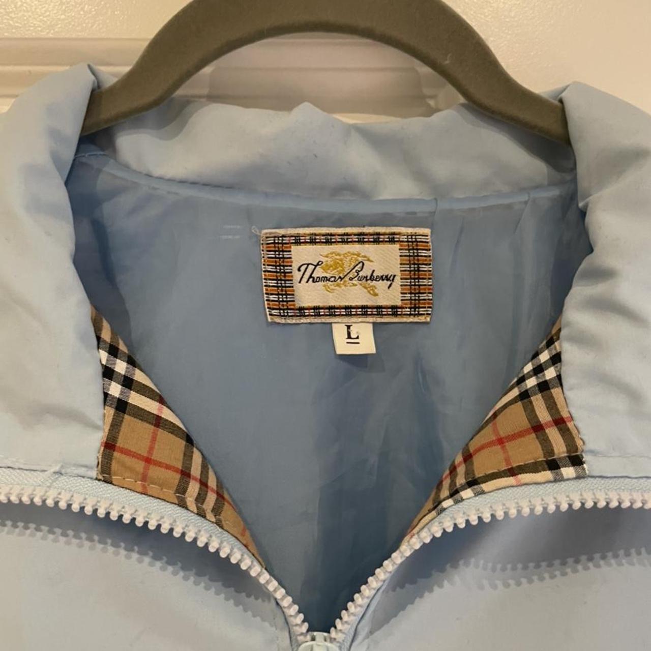 Burberry Men's Blue Jacket | Depop