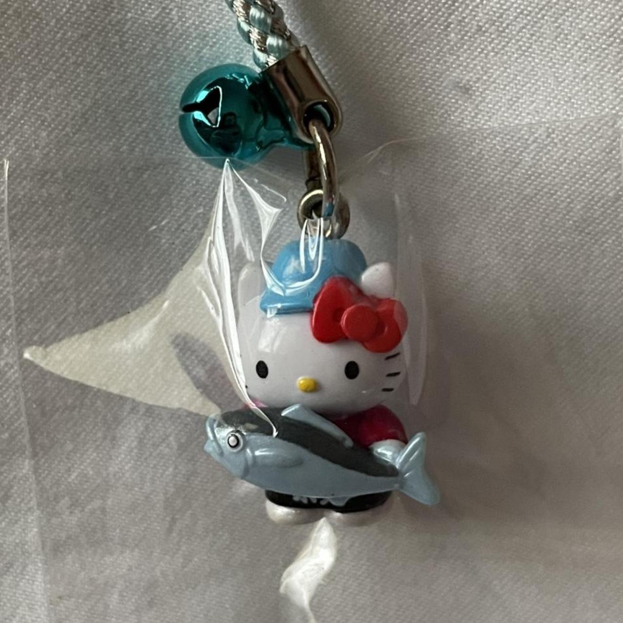 🐟HELLO KITTY FISH CHARM🐟 she’s wearing a cute cap 🧢... - Depop